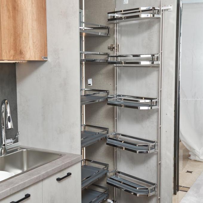 Multipurpose 400mm Modular Cabinet Accessories Pull Out Laundry Drawer ...